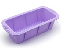 China 253x72x120mm Silicone Baking Products Toast Cheese Bread Rectangle Tray for sale