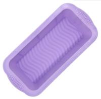 China 253x72x120mm Silicone Baking Products Toast Cheese Bread Rectangle Tray for sale
