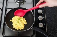 China Basics Silicone Mixing Spoon, High Heat Resistant to 480°F, Hygienic One Piece Design Cooking Utensil for Mixing for sale