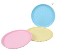 China Diameter 22.8cm Silicone Dog Frisbee for sale