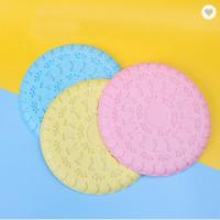 China Diameter 22.8cm Silicone Dog Frisbee for sale