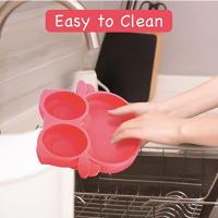 China FDABaby Silicone Suction Plate Self Feeding Training Children'S Divided Plates for sale