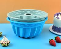 China Silicone Spiral Cake Tray Whirlwind Cake Mold DIY Non-stick Baking Tools Maelstrom Baking Tray for sale