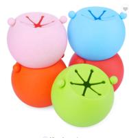 China BPA Free Silicone Baby Cups environmental friendly Snack Containers for sale
