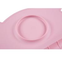China Collapsible Bear Silicone Baby Mat for sale