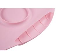 China Collapsible Bear Silicone Baby Mat for sale
