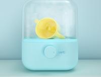 China Tilt Mouth Silicone Baby Cups 150ml circular Shape Fall Proof for sale