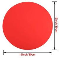 China OEM Silicone Baking Products 12 Inch Non Stick Silicone Microwave Mat for sale