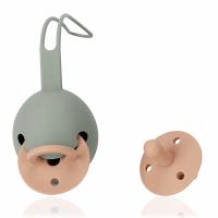 China BPA Free Silicone Pacifier Holder Case for sale