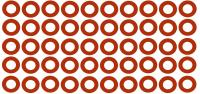 China 100% Eco friendly 6x6x6cm Flat O Ring Gasket BPA Free For Water Filters for sale