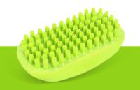 China Mouse style Silicone Pet Brush Dog For Cleaning Hair Massage for sale