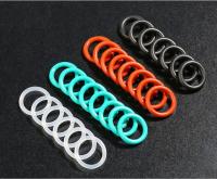China Colored O Shaped Silicone Sealing Rings Anti Corrosion High temperature resistance for sale