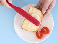 China Eco Friendly Silicone Baking Spatula smooth For Mixing Cream Butter Flour for sale
