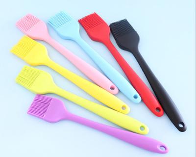 China smooth edges Silicone Cooking Oil Brush durable Soft Hard Moderate for sale