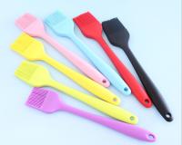 China smooth edges Silicone Cooking Oil Brush durable Soft Hard Moderate for sale