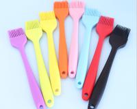 China smooth edges Silicone Cooking Oil Brush durable Soft Hard Moderate for sale