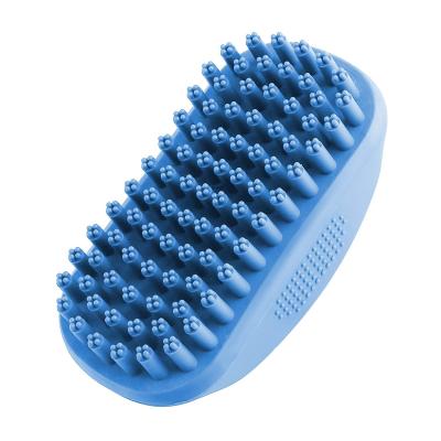 China Eliminates Tangles Pet Hair Remover Brush Dog Washing Brush 7.83x3.9x1.81cm for sale