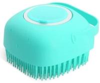 China 2 In 1 BPA Free Silicone Pet Brush With Shampoo Dispenser for Massage for sale