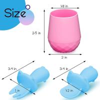China 100% Eco Friendly Silicone Baby Fork Spoon With Open Cup OEM Acceptable for sale