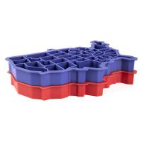 China FDA Food Silicone Ice Cube Trays Sculpture Mold For Whisky for sale