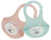 China CIQ Silicone Baby Bibs ODM Sustainable BPA Free Waterproof for sale