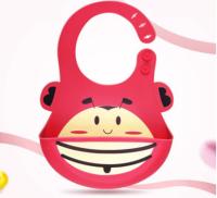 China Washable Silicone Baby Bibs BPA Free Adjustable For Babies Toddlers for sale