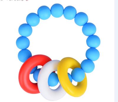 China Non Toxic Baby Teething Toys 63g FDA Food Grade Silicone BPA Free for sale