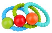 China FDA Sustainable Silicone Baby Teether Washable Phthalates BPA Free for sale