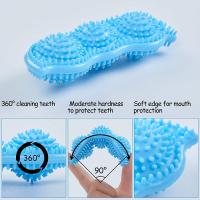 China Reusable Silicone Dog Chew Toy CIQ  Puppy For Teething for sale