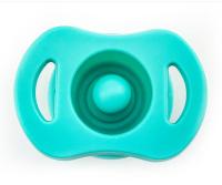 China FDA Nipple Baby Silicone Pacifier Duck Shaped Dishwasher Safe Hygienic for sale