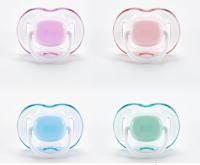 China Ultralight Silicone Baby Pacifier PP Anti Static Orthodontic Nipple for sale