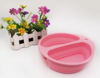 China FDA Silicone Collapsible Dog Bowls BPA Free Dishwasher Safe Non Toxic for sale