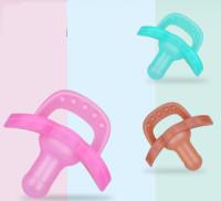 China CIQ FDA Silicone Baby Pacifier Toys 50g 0-3 Years Old Suitable for sale