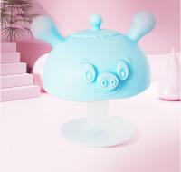 China Mushroom Piglet Baby Soothing Teeth Phthalate Free Gum Relief 7.5×6cm for sale