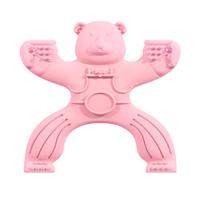 China OEM/ODM Bear shaped stackable interactive Bear bite Jenga silicone baby teether for sale