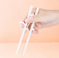 China Nitrosamine BPA Free Washable Silicone Chopsticks 22.6cm Length for sale