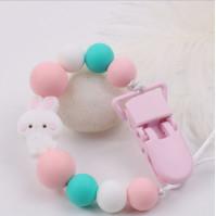 China Camping Occasion Silicone Baby Teether Hassle Free EEC For 3 Months Above Infant for sale