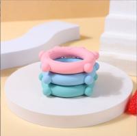 China PVC Free Silicone Baby Teether Piglet Shape High Temp Resistant CIQ for sale