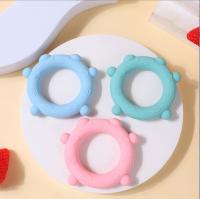 China PVC Free Silicone Baby Teether Piglet Shape High Temp Resistant CIQ for sale