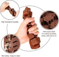 China Dishwasher Safe Silicone Candy Mold BPA Free OPP Silicone Ice Cube Tray for sale