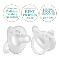 China Orthodontic Silicone Baby Pacifier Sustainable Washable Phthalate Free for sale