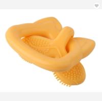China Anti Bacterial Silicone Baby Teether BPA Free Non Toxic Teether for sale