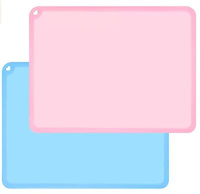 China Washable Non Slip Silicone Placemats 11.8x15.7 Inch Safe For Kids for sale