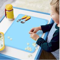 China Washable Non Slip Silicone Placemats 11.8x15.7 Inch Safe For Kids for sale