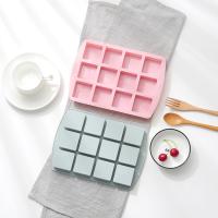 China 12 Cavities Silicon Candy Chocolate Mold Easy To Clean for sale