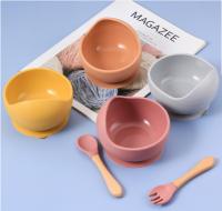 China Food Grade Children'S Feeding Tableware Set BPA Free Non Toxic Silicone Snack Container for sale