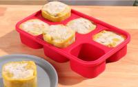 China Eco Friendly Baby Silicone Frozen Tray Food Grade With PP Lid for sale