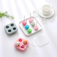 China 4 Cavities Silicon Ice Tray Mold Food Grade With Candy Chocolate Ice Popsicle Mold for sale