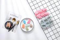 China Food Grade Silicon Ice Tray Mold With 6 Cavities , Easter Bunny Ice Tray for sale