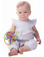 China Silicone Baby Sensory Teether Toy BPA Free Easy For Babies To Hold for sale